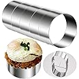 Amazon.com: 6Pack 3.15‘’ Food Rings Mold Stainless Steel Round Cake ...