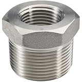 Amazon.com: Megairon 3/4" Male NPT to 1/2" Female NPT Female Reducing/Reducer Bushing Pipe ...