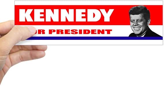Amazon.com: CafePress Kennedy for President 1960 Bumper Sticker 10"x3 ...