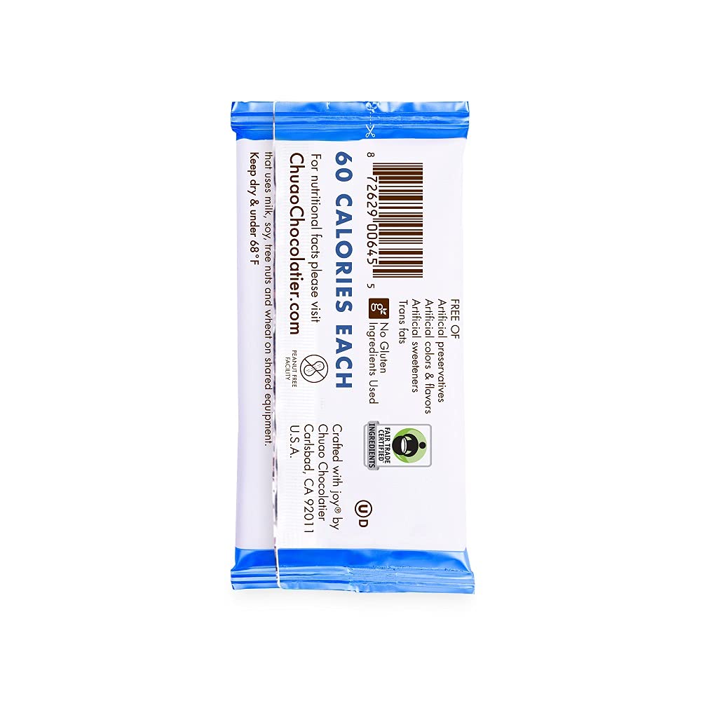 Chuao Chocolatier Firecracker Dark Chocolate Mini Bars | Gourmet Sea ...