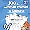 Humble Math - 100 Days of Decimals, Percents & Fractions: Advanced ...