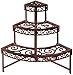Amazon.com : Esschert Design BPH32 Quarter Round Etagere Plant Rack ...