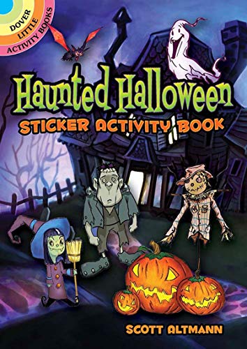 Haunted Halloween Sticker Activity Book (Dover Little Activity Books ...