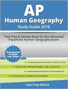 AP Human Geography Study Guide 2016: Test Prep & Review Book for the ...