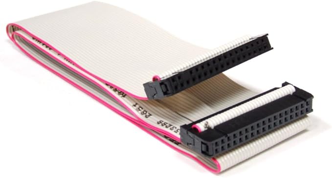 electromyne IDE FDD 34 Pin Floppy Drive 2 Connector Flat Data Cable 58 ...