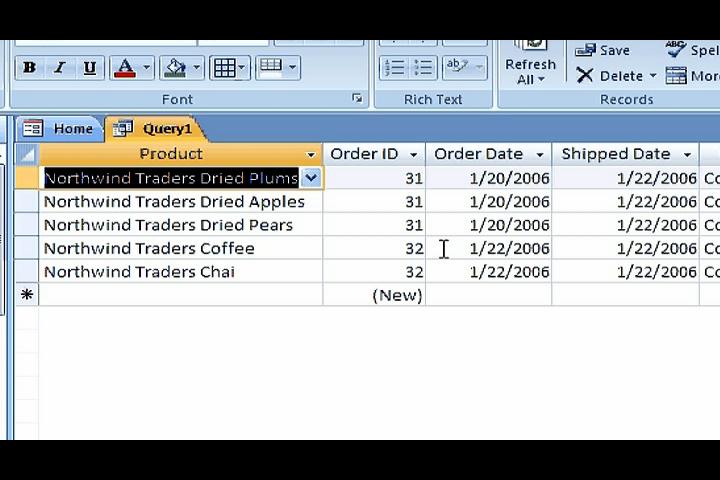How To Create A Microsoft Access Query That Uses Multiple Criteria In 1 
