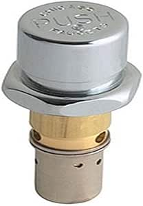 Chicago Faucets 333-XSLOPSHJKNF Slow Closing Push Button Operating ...