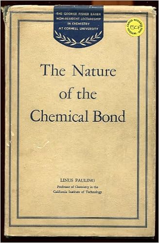 LINUS PAULING THE NATURE OF THE CHEMICAL BOND PDF