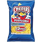 Amazon.com: Chester's Butter Flavored Puffcorn Snacks, 3.5oz Bags (Pack ...