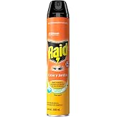Raid Mata Pulgas, Insecticida en Aerosol para uso Doméstico, Formúla ...