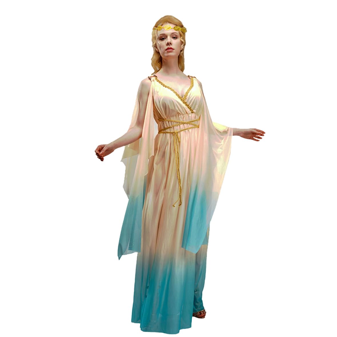 PGOND Greek Goddess Costume Women Toga Costume (XX-L) for sale | Las ...