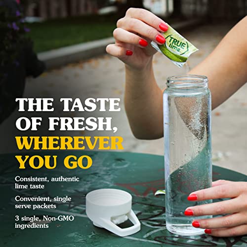 TRUE LIME Water Enhancer, Bulk Pack - 0.03 Ounce, 500 Count (Pack of 1)| Zero Calorie ...