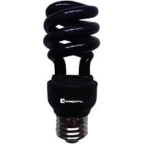 Compact Fluorescent Black Light CFL Bulbs: Save Energy & Money