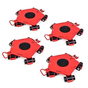 JUNG - R8 - Rotating Dolly Machine Skate - 32 ton capacity - Set of 4 ...