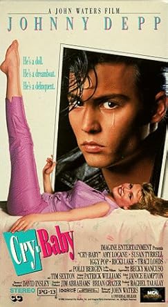 Amazon.com: Cry-Baby [VHS]: Johnny Depp, Ricki Lake, Amy Locane, Susan ...