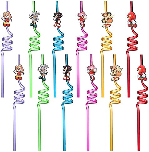 Sonic Drinking Straws Colourful Curly Straws Reusable Drinking Straws ...