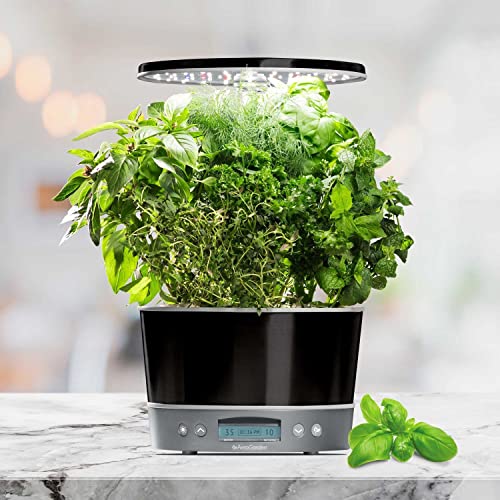 AeroGarden Harvest Elite 360 with Gourmet Herb Seed Pod Kit ...
