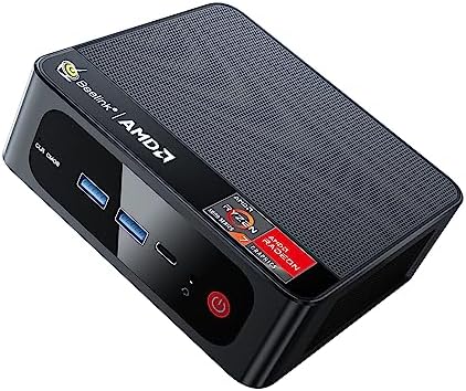 Beelink SER Mini PC W-11 Pro, AMD Ryzen 7 5700U, DDR4 32GB RAM 500GB ...
