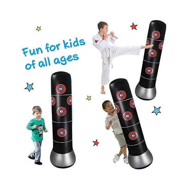 Eforoutdoor Fitness Punching Bag Heavy Punching Bag Inflatable Punching ...