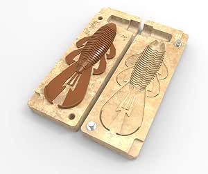 Amazon.com : best_nj Soft Plastiс Lure Mold Making Injection Molds Do ...