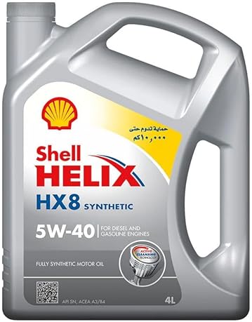 سعر Shell Helix HX8 5W-40 synthetic motor oil for diesel and gasoline ...