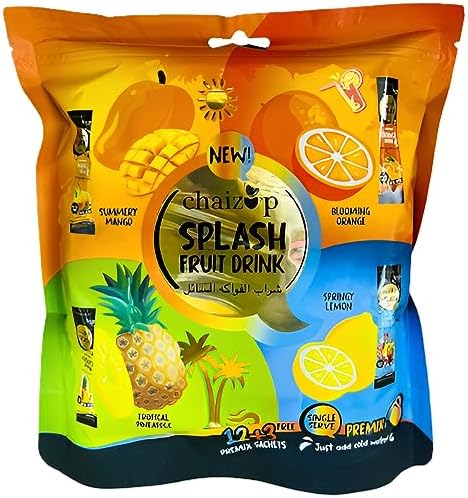 Chaizup Splash Single Serve Fruit Drink 12+3 Premix Sachets price in ...