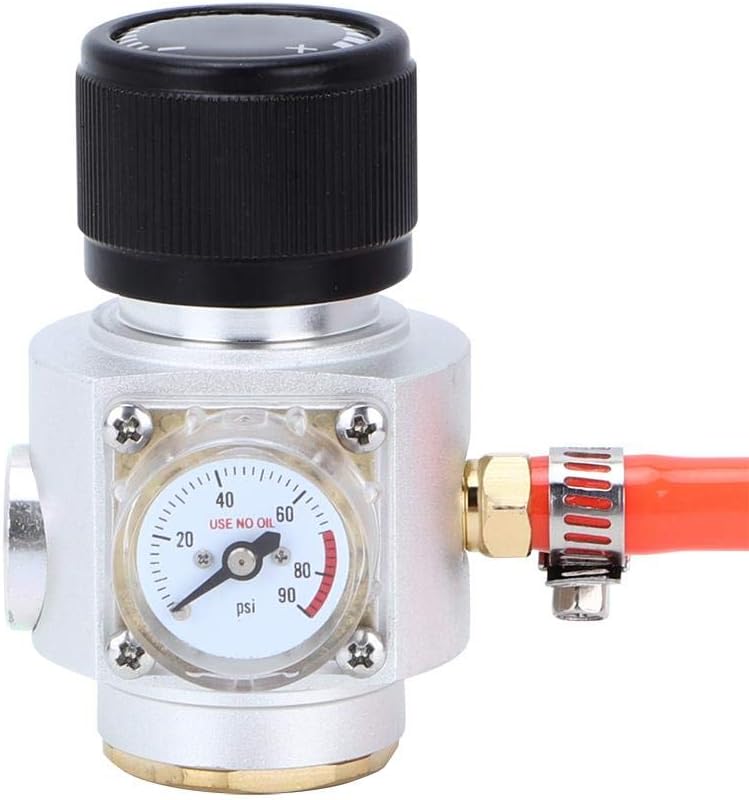 Duokon CO2 Mini Gas Regulator 5/16in Gas Line Assembly Quick Connector ...