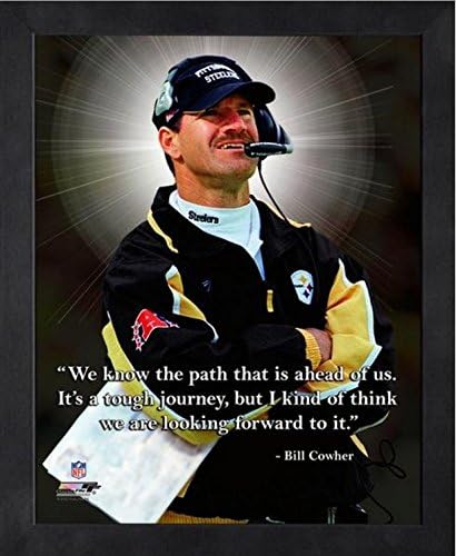 Amazon.com: Bill Cowher Pittsburgh Steelers Pro Quotes Photo (Size: 12 ...