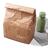 Brown Paper Bag - Insulated and Reusable Lunch Bag