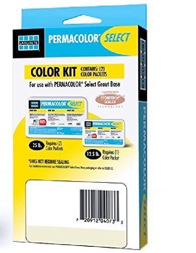 Permacolor SELECT Grout Color Kit (40+ Colors Available) (Hemp ...