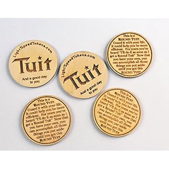 Amazon.com : Custom Round Tuits - 100 Count : Office Products