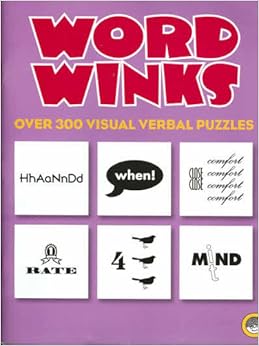 Word Winks: Over 300 Visual Verbal Puzzles: Amazon.com: Books