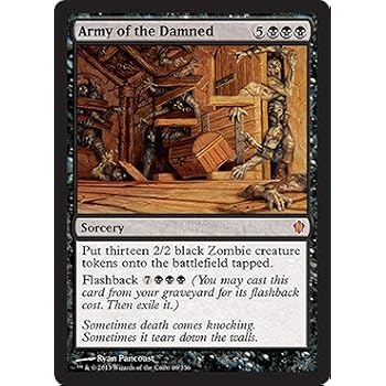 Amazon.com: Magic: the Gathering - Army of the Damned (69/356 ...