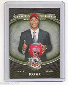 2008 Topps Treasury Derrick Rose Rookie Card at Amazon's Sports ...