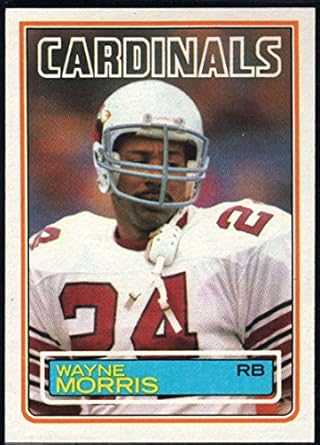 Amazon.com: Football NFL 1983 Topps #159 Wayne Morris Cardinals ...