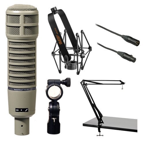 Electro-Voice RE20 Microphone Kit with Shockmount, Two-Section ...