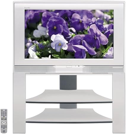 JVC AV-28T5SK 28" PURE FLAT Widescreen TV with Free Matching Stand ...