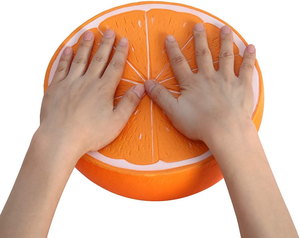 Anboor Squishies Giant Orange Super Jumbo Squishy Slow Rising Squeeze ...