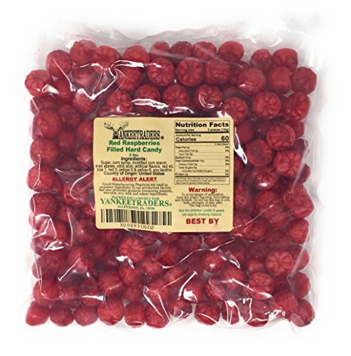 Red Raspberries, Filled Hard Candy, 2 Lbs. | Pricepulse