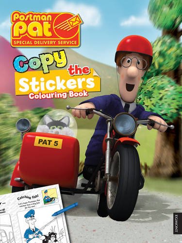Postman Pat Copy the Sticker Colouring Book | Amazon.com.br