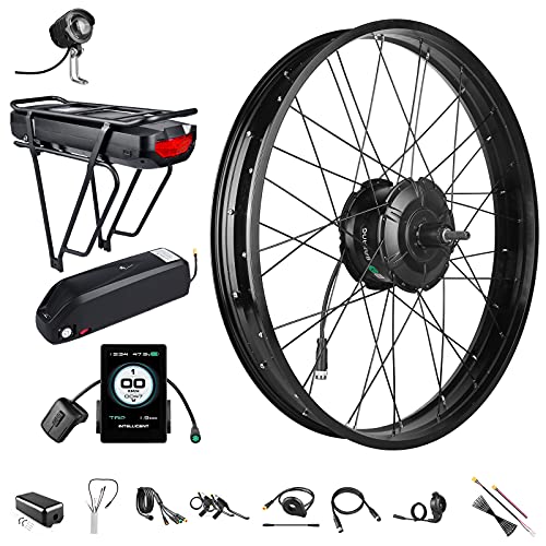 BAFANG 48V 1000W Rear Hub Motor Ebike Conversion Kit for 26 inch Fat ...