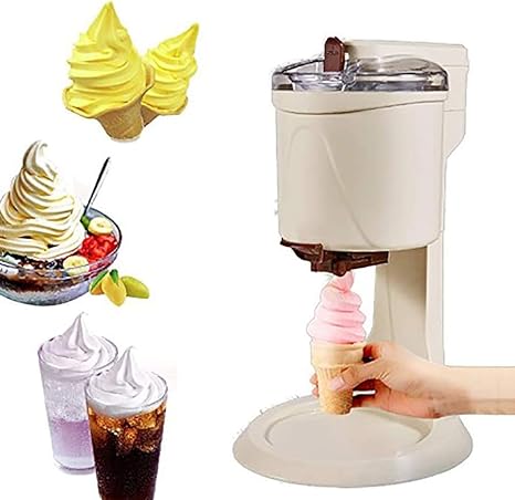 Homemade Electric Ice Cream Maker Recipes,Fully Automatic Fruit Soft ...