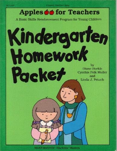 Kindergarten Homework Packet: Burkle, Diane, Muller, Cynthia Polk ...