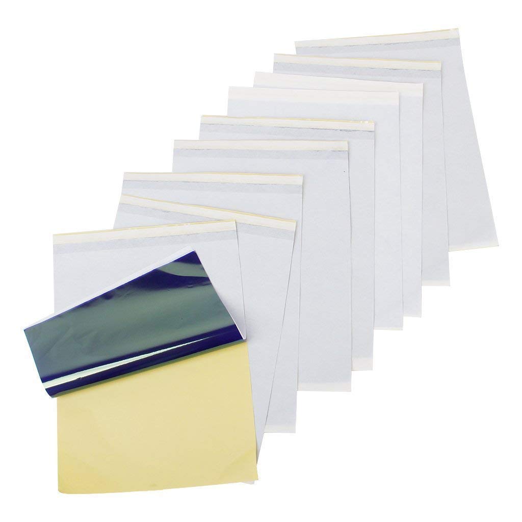 Premium Quality 10Pcs Tattoo Stencil Transfer Paper Tattoo Thermal Stencil Paper Printer Paper 