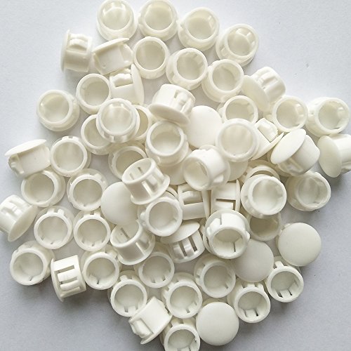 YEJI 25PCS 6/7 Plastic Pipe Choke Plug 22mm Mounting Hole: 21.5-22mm ...