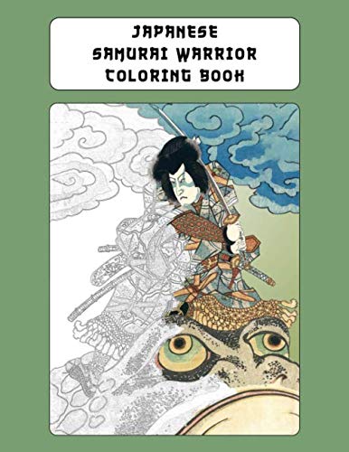 Amazon.com: Japanese Samurai Warrior Coloring Book: Deluxe Adult ...