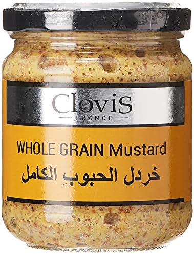 Clovis Sauce Jar Whole Grain Mustard , 200 milliliters price in Saudi ...