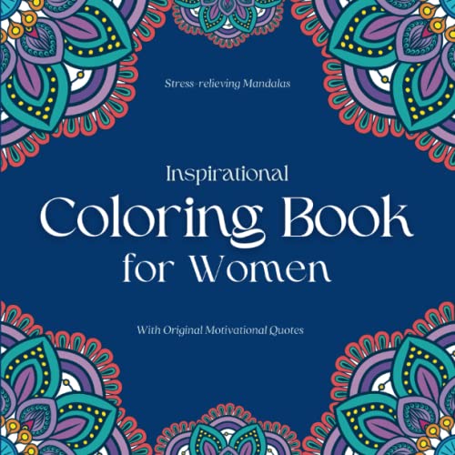 Amazon.com: Inspirational Coloring Book for Women with Original ...