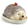 Amazon.com | Hedgehog with Mushroom Butter Dish: Butter Dishes
