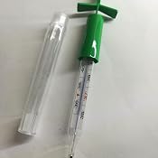 GIMA Classic/Clinical/glass fever thermometer, thermometer easy to read ...